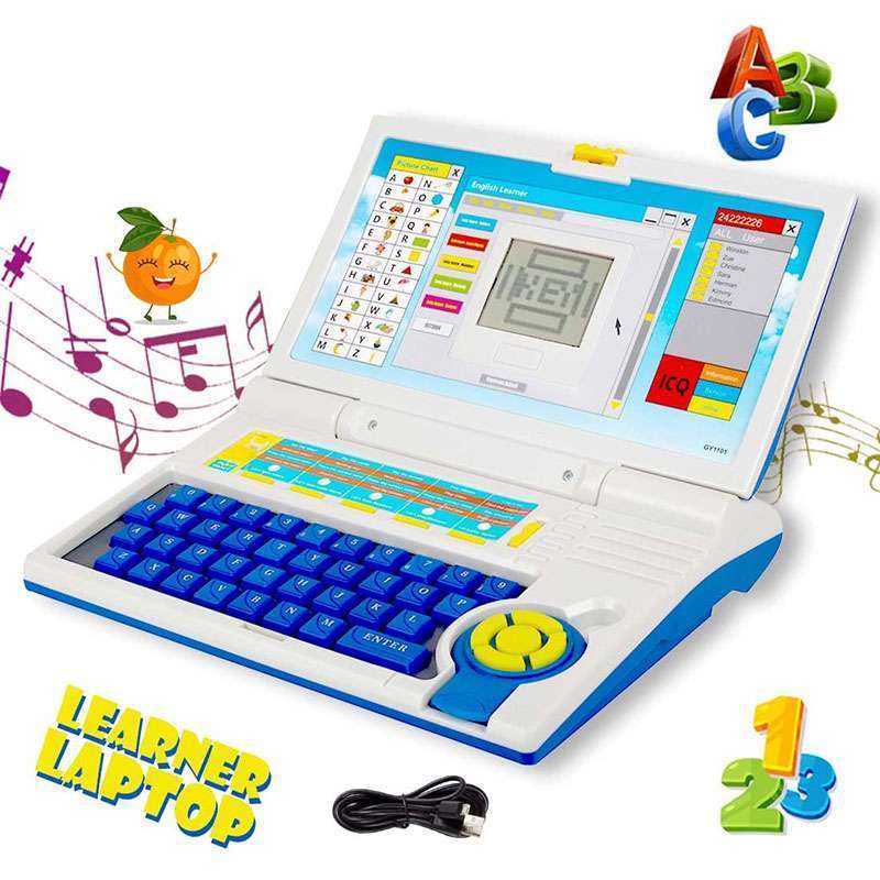 English Learner Educational Laptop Toy With 20 Activities - TOYS & GIFTS
